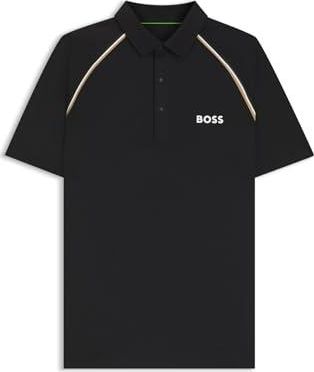 BOSS Hommes Patteo TOC Polo Slim Actif avec Gestion des odeurs