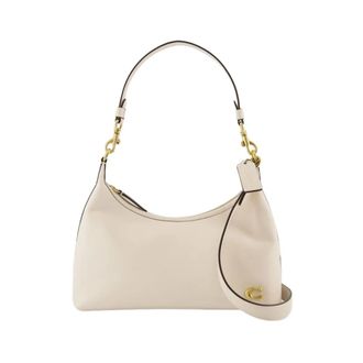 Coach Femme, Sacs, Beige, Taille: ONE Size Sac &agrave; Bandouli&egrave;re en Cuir Beige - Juliet
