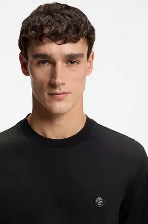 BOSS T-Shirt C-Taut Regular Fit, reine Baumwolle, BOSS-Logo