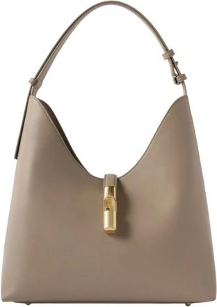 Furla Femme, Sacs, Gris, Taille: ONE Size Goccia M Hobo