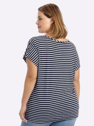 Sheego T-Shirt Kurzarm-Shirt Kurzarm