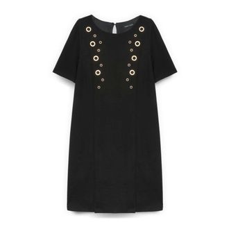 Fiorella Rubino Damen, Kleider, Schwarzk, 6XLGr&ouml;&szlig;e
