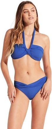 Seafolly Damen Bikinihose Seafolly Collective Twist Band Hipster