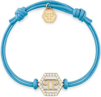 Philipp Plein Armband - Armband Linked - Gr. EINHEITSG - in Blau - f&uuml;r Damen