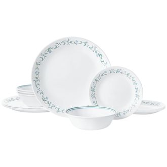Corelle Corelle Geschirr-Set, wei&szlig;, 12-teilig, 1141877