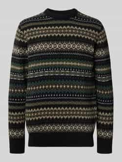 Barbour Regular Fit Strickpullover aus reiner Wolle Modell ISLE CREW