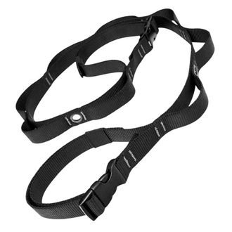 BESPORTBLE Tragbare W&auml;scheleine Auto Innenraum Nylon 8 Ringe Camping Wohnmobil W&auml;schetrockner Aufh&auml;ngevorrichtung f&uuml;r Kleidung Taschen Regenschirme