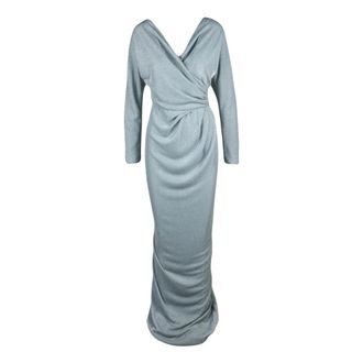 Rhea Costa Abito lungo a sirena - - Dresses - Damen - Blau - M