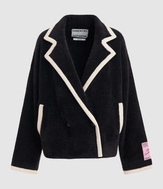 Essentiel Veste Kugar Blanc Noir