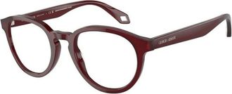 Giorgio Armani Homme, Accessoires, Rouge, Taille: 50 MM Monture optique