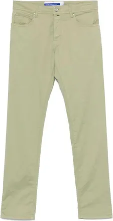 Jacob Cohen Homme, Pantalons, Vert, Taille: W31 Chino &agrave; Braguette Cach&eacute;e