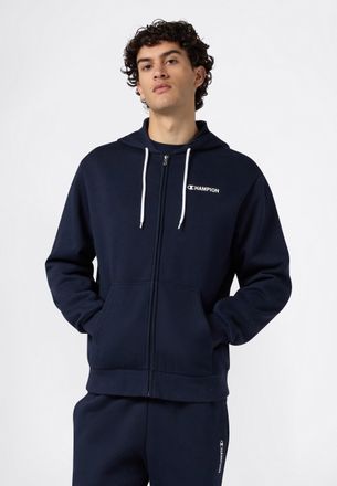 Champion Kapuzensweatjacke CHAMPION Graphic Full Zip Hoodie, Herren, Gr. XL (56/58), nny, Obermaterial: 55% Baumwolle, 45% Polyester, Sweatjacken, mit Kapuze, 