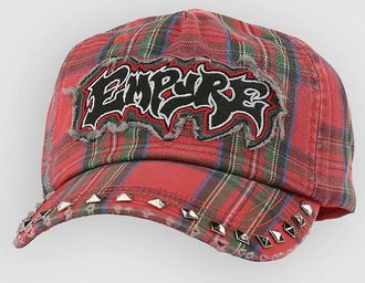 Empyre Tripp Plaid Cap red