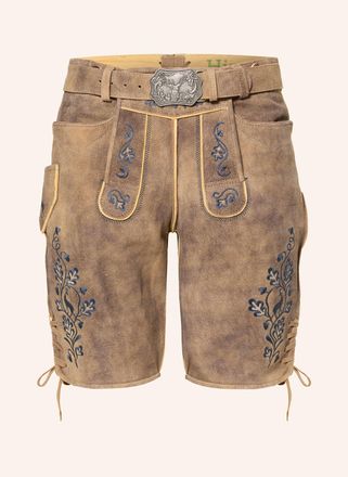 HIRSCHER Hirscher Trachten-Lederhose Amberg beige