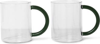 Ferm Living Tasses en verre Still - Set de 2 Ferm Living