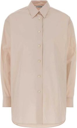 Jil Sander Femme, Blouses et Chemises, Rose, Taille: 38 FR Chemise Oversize en Popeline