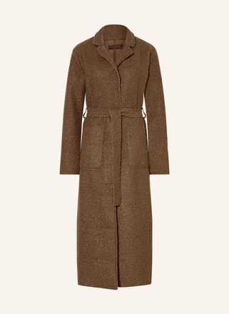 Miss Goodlife Miss Goodlife Boucl&eacute;-Mantel braun