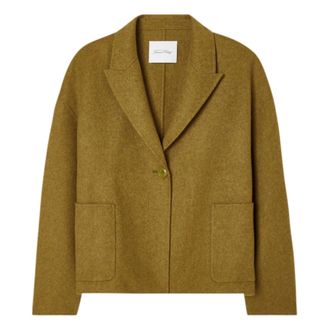 American Vintage Manteau Court Boule Dadoulove Laine American Vintage