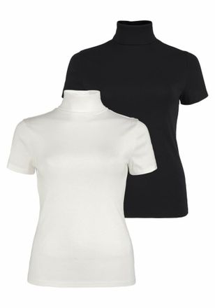 Flashlights Rollkragenshirt (Packung, 2er-Pack)