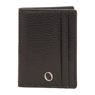 Orciani Portafoglio in pelle con logo frontale con contrasto - - Accessories - Herren - Schwarzk - ONE SIZE