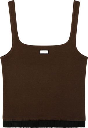 Entire studios Entire Studios, Femme, Tops, Brun, Taille: 42 FR Lounge Tank