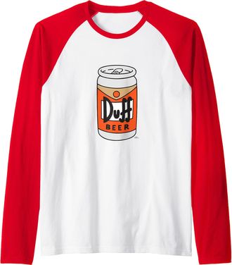 The Simpsons Duff Beer Raglan