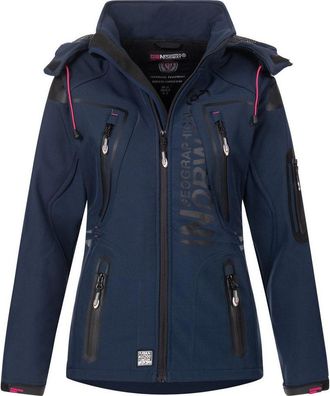 Geographical Norway Softshelljacke Damen Outdoor Windbreaker Regen Funktions Jacke