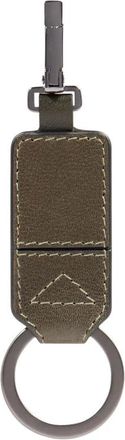 Piquadro Homme, Accessoires, Vert, Taille: ONE Size Leather Keyring
