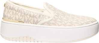 Michael Kors Slipper & Pantoletten - Dottie Slip On - Gr. 36 (EU) - in Creme - f&uuml;r Damen