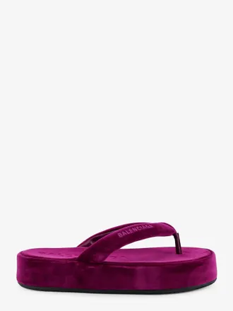 Balenciaga Jet Lag Stretch Velvet Sandals - BALENCIAGA - gender_Woman