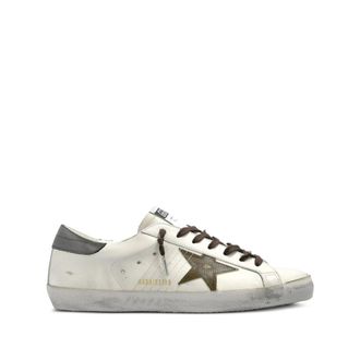 Golden Goose Super-Star Sneakers - - Shoes - Herren - Wei&szlig; - 41 EU