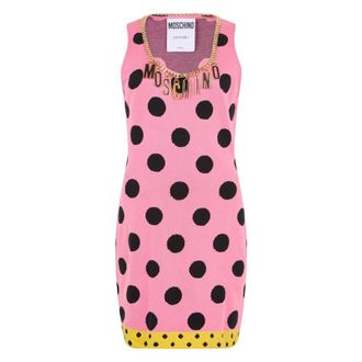 Moschino Damen, Kleider, Rosa, XLGr&ouml;&szlig;e