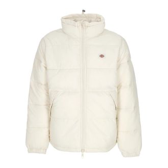 Dickies Wei&szlig;kappe Graue Daunenjacke Wasserabweisend - - Jackets - Herren - Wei&szlig; - XL