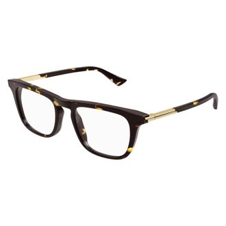Bottega Veneta Lunettes de vue carr&eacute;es - unisex - Accessoires - Brun - Taille: 51 MM