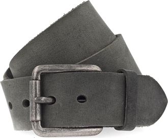 Vanzetti G&uuml;rtel, Unisex Lederg&uuml;rtel, gewachst, 45 mm breit, schwarz, 115 cm