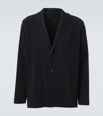 Homme Pliss&eacute; Issey Miyake Homme Pliss&eacute; Issey Miyake Basics Blazer mit Falten