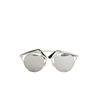 Dior Lunettes de soleil Pre-owned - Femme - Pre-owned - Gris - Taille: ONE Size