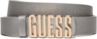 Guess Damengürtel Meridian (BG) Belts BW9114 P4225 Silberfarben