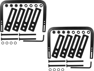 OSALADI 2 St&uuml;ck Matratzenhalter aus Metall Rutschfester Bettstabilisator Matratzenstopper f&uuml;r Eisenbettgestelle Einfache Montage Verhindert Verrutschen
