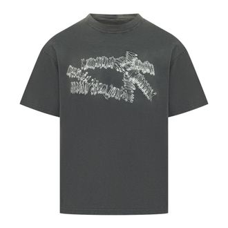 44 Label Group Jersey T-Shirt - - Tops - Herren - Schwarzk - XL