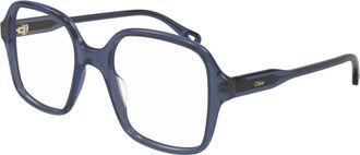 Chlo&eacute; unisex, Accessoires, Bleu, Taille: 53 MM Optical Frame