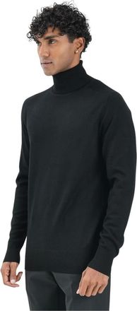 Patrizia Pepe Homme, Pulls, Noir, Taille: XL Pull &agrave; col roul&eacute;