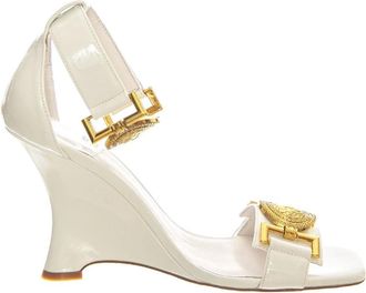 Jeffrey Campbell Femme, Chaussures, Blanc, Taille: 36 EU Sandales &agrave; Talons Hauts