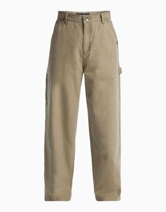 Quiksilver Mercury - Cargohose in Ulmenholz-Braun mit geradem Schnitt-Neutral