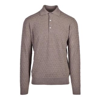 FILIPPO DE LAURENTIIS Homme, Tops, Beige, Taille: M Polo en maille