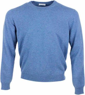 Malo Pull Col Rond - Bleu Clair