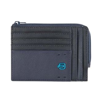 Piquadro Femme, Accessoires, Bleu, Taille: ONE Size Portefeuille et Porte-cartes Bleu - &Eacute;l&eacute;gant