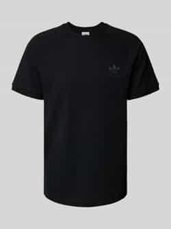 adidas Originals T-Shirt mit Label-Stitching und Rundhalsausschnitt