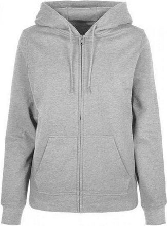 Build Your Brand Sweatjacke Ladies Basic Zip Hoody - Damen Kapuzen Sweatjacke