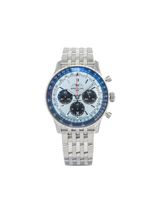 Breitling montre Navitimer 43 mm pre-owned - Bleu